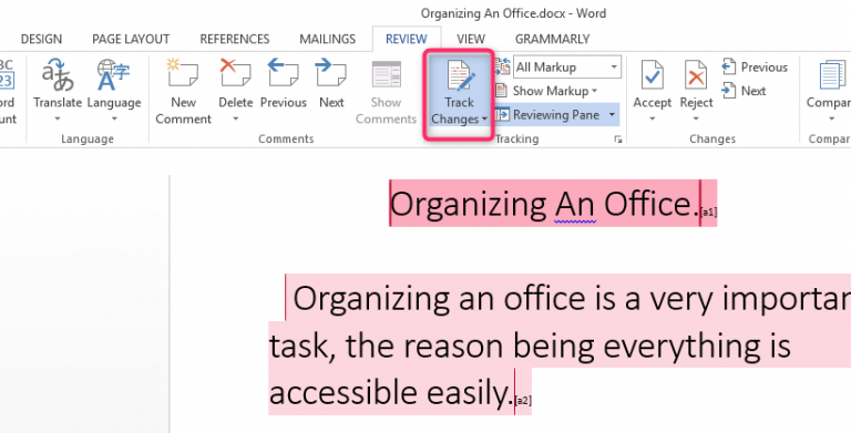 How To Change The Name In Word Comments Docs Tutorial