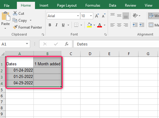 How To Add Months To A Date In Google Sheets And Excel Docs Tutorial