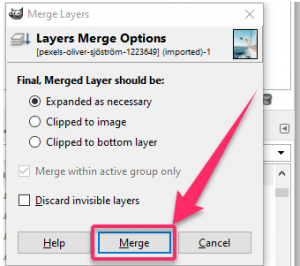 How to combine 2 images in GIMP - Docs Tutorial