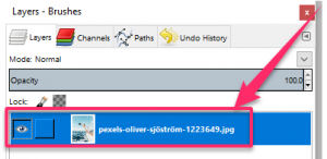 How to move a layer in GIMP - Docs Tutorial