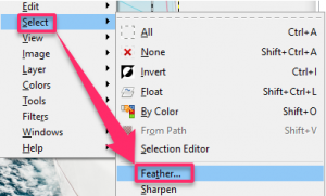 Working with edges in GIMP - Docs Tutorial