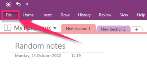 How to copy a notebook in OneNote - Docs Tutorial